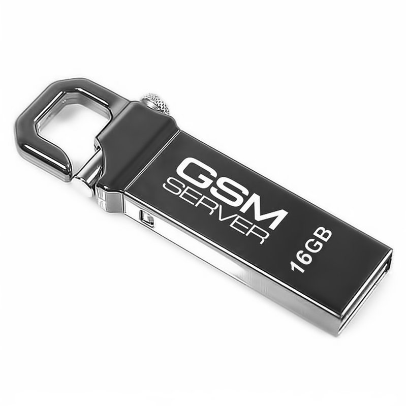 16GB USB Flash Drive with GsmServer Logo - GsmServer